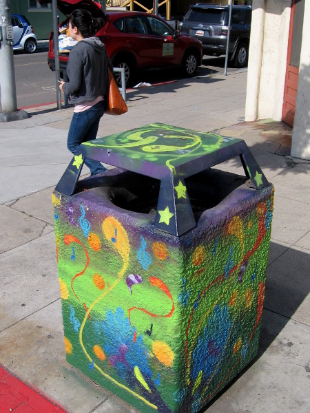 Creative trashcan art adds fun to Hillcrest streets. – Cool San Diego ...