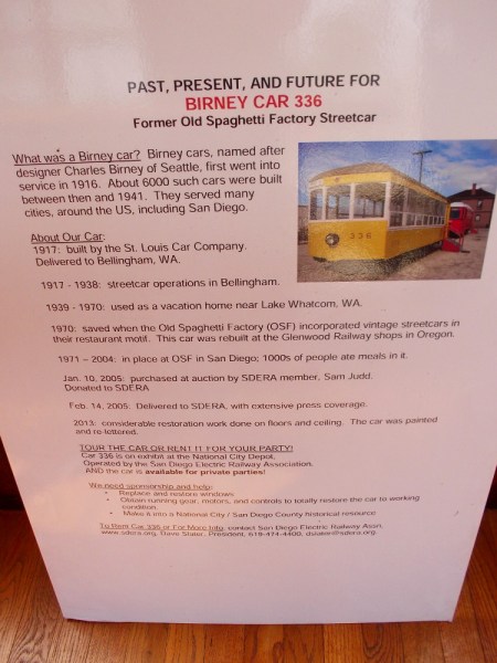 Photos of National City Depot museum and streetcars! – Cool San Diego ...