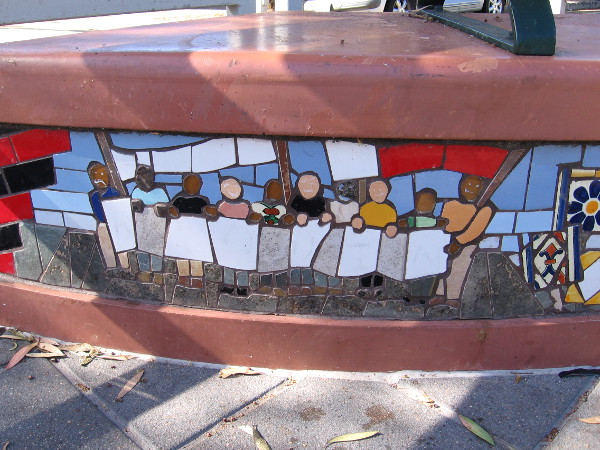 Tile mosaics show Hispanic life, culture and history. – Cool San Diego ...