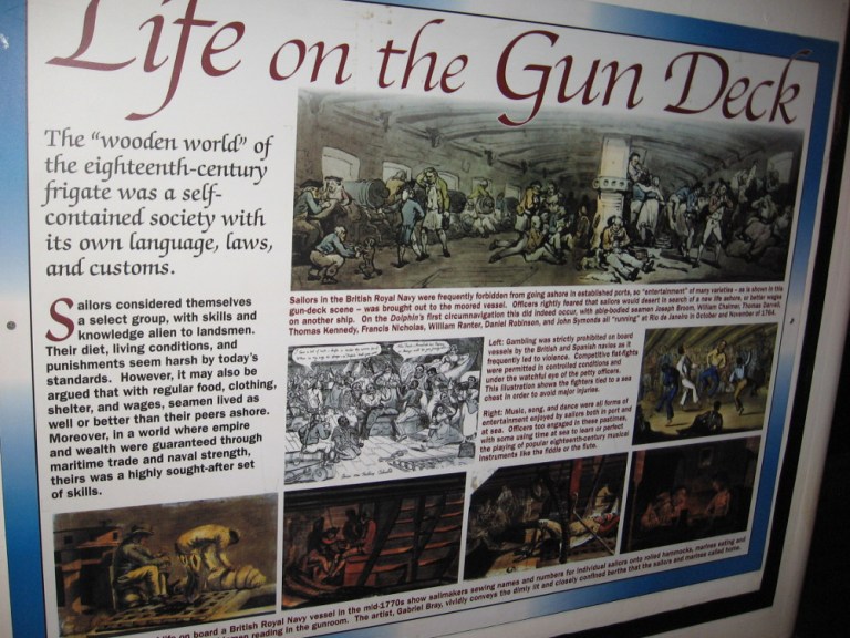 Photos aboard Master and Commander’s HMS Surprise. – Cool San Diego Sights!