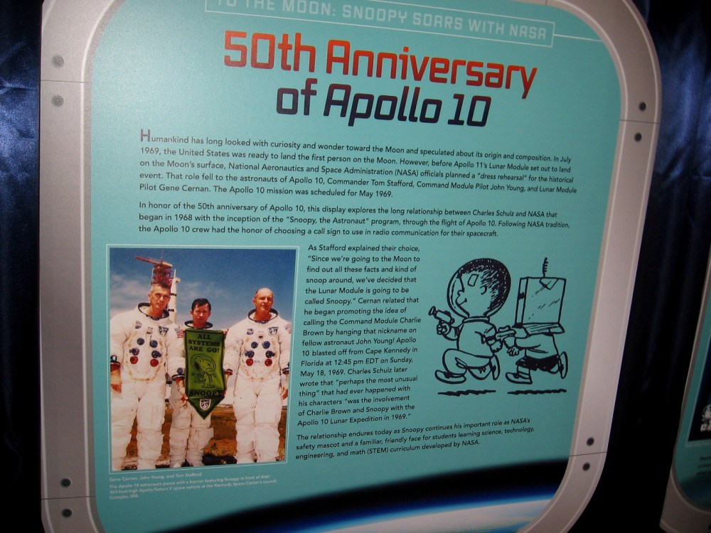 Snoopy soars with NASA on Moon Landing Anniversary! – Cool San Diego ...