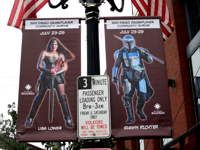 Cosplay banners for Causeplayer Community Shrine! – Cool San Diego Sights!