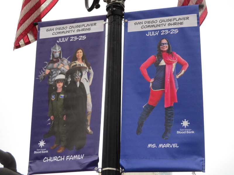 Cosplay banners for Causeplayer Community Shrine! – Cool San Diego Sights!