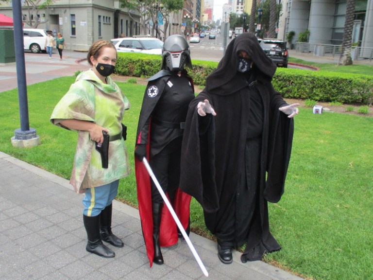 Comic-Con week cosplay parade in the Gaslamp! – Cool San Diego Sights!