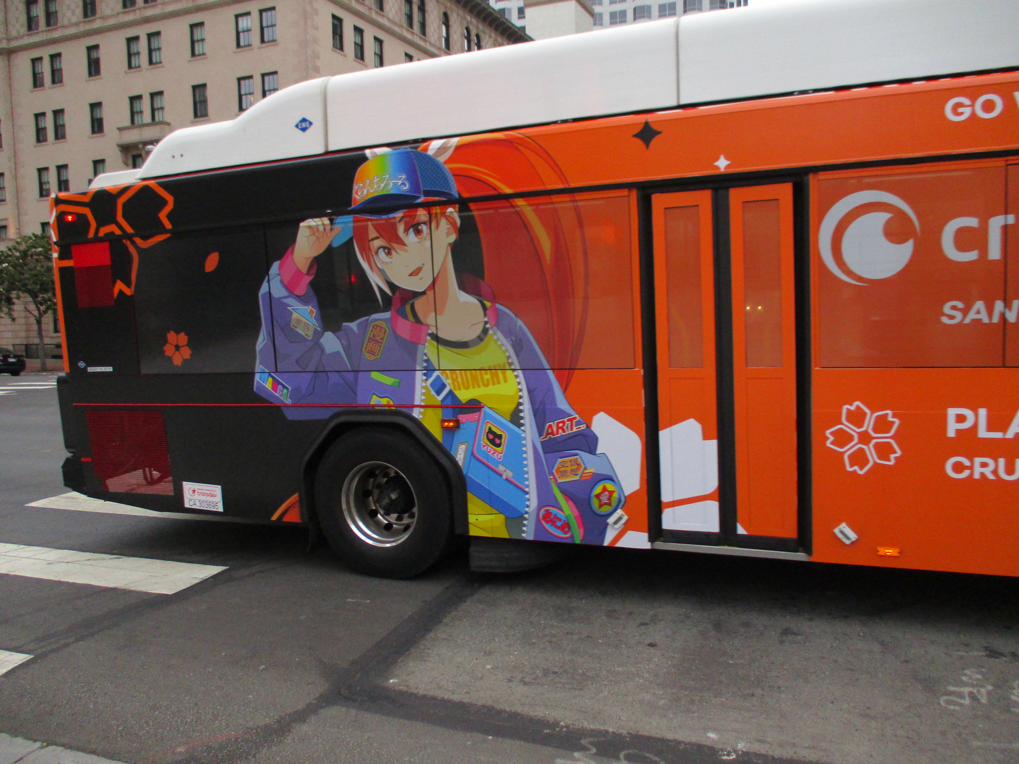 Crunchyroll anime buses appear for Comic-Con! – Cool San Diego Sights!