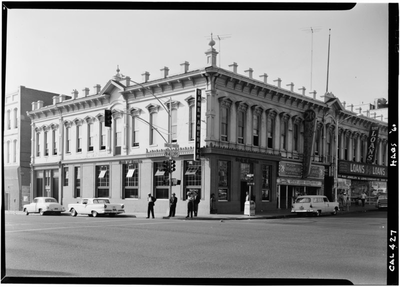 Three buildings in the Gaslamp: then and now. – Cool San Diego Sights!