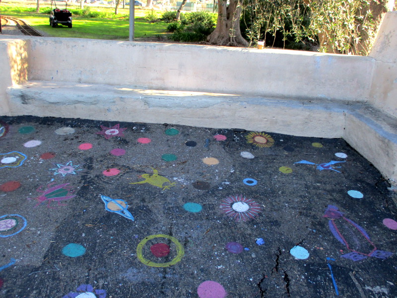 A secret, magic bench in Balboa Park! – Cool San Diego Sights!