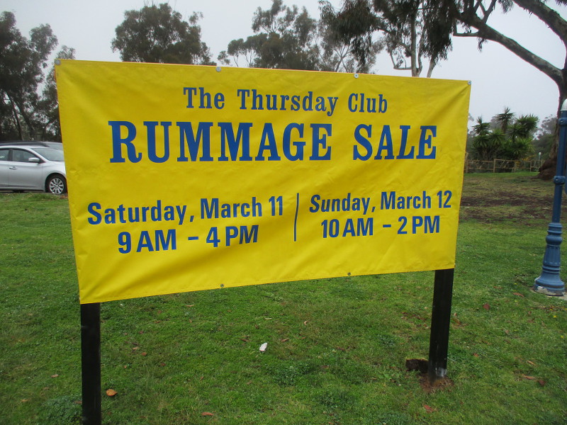San Diego’s biggest Rummage Sale all weekend! – Cool San Diego Sights!