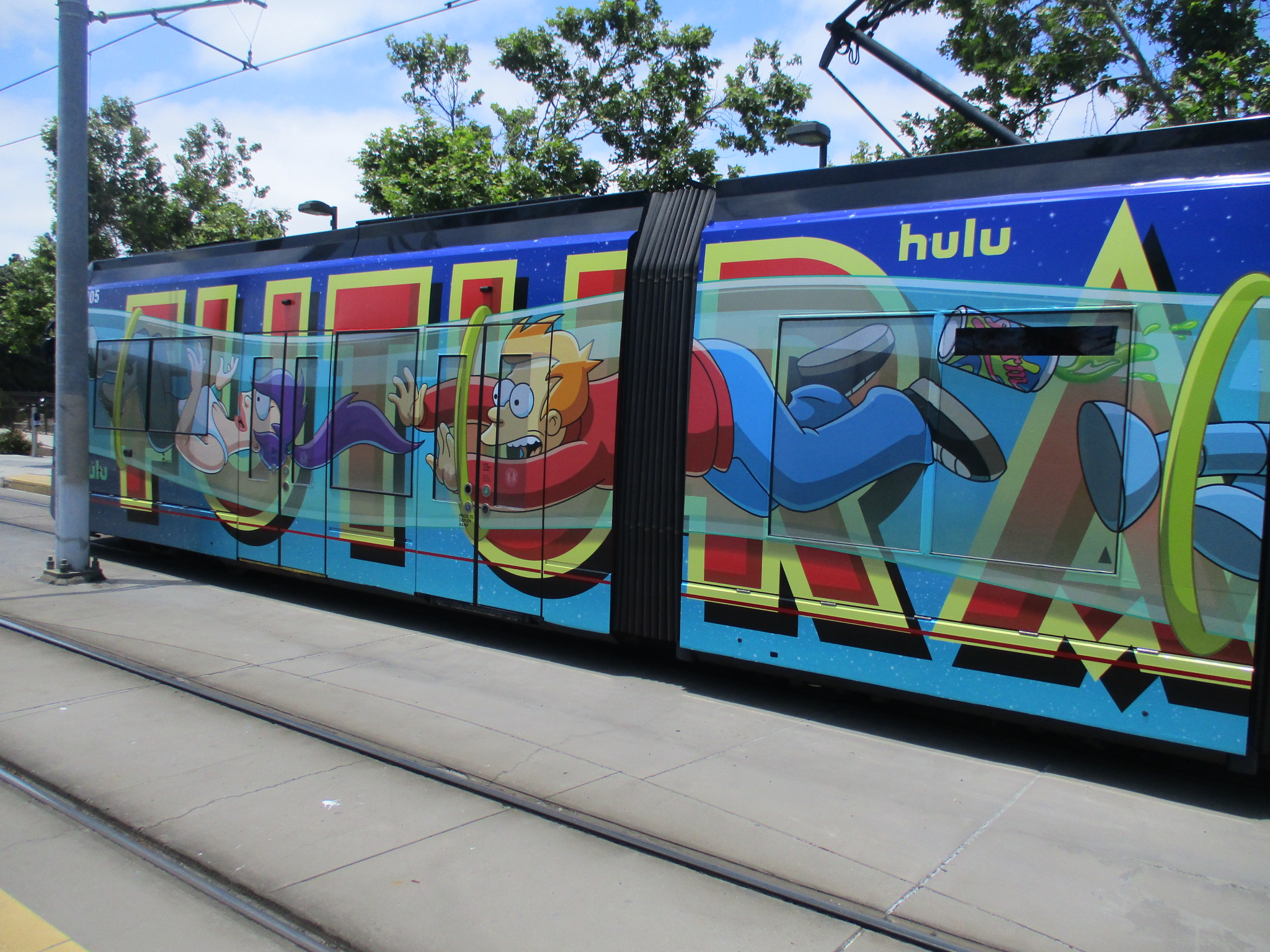The new Futurama on a Comic-Con trolley! – Cool San Diego Sights!