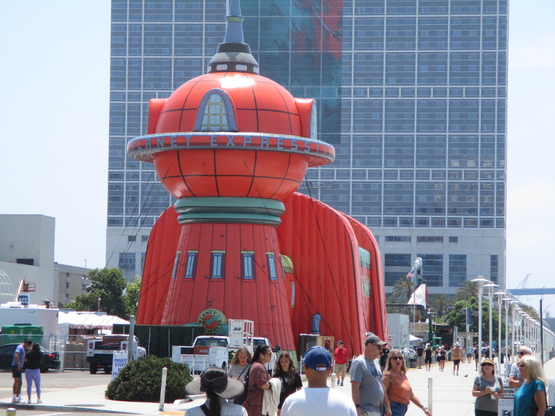 Planet Express Building appears in San Diego! – Cool San Diego Sights!