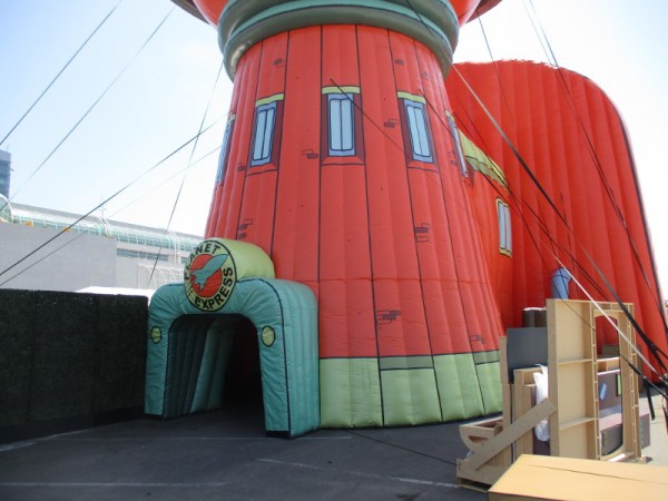 Planet Express Building appears in San Diego! – Cool San Diego Sights!