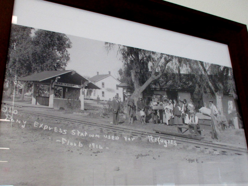 Historical photographs at San Ysidro Library. – Cool San Diego Sights!