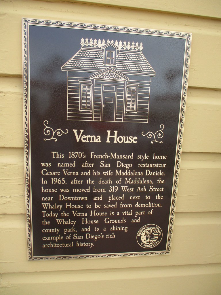 Unique roof of the Verna House in Old Town. – Cool San Diego Sights!