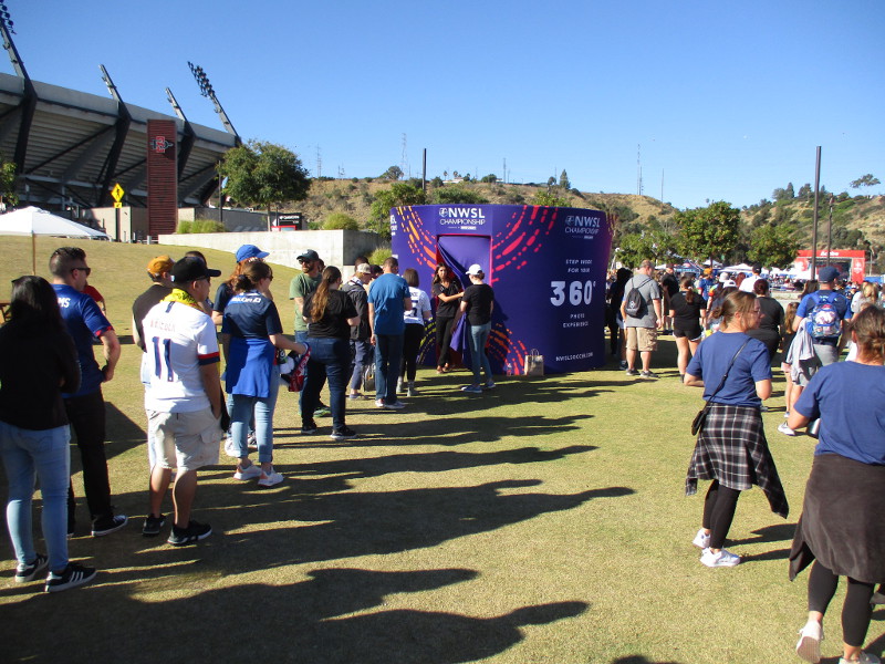 Photos at 2023 NWSL Championship Fan Fest! – Cool San Diego Sights!