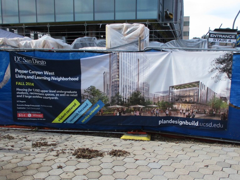 Pepper Canyon West buildings rise at UCSD! – Cool San Diego Sights!