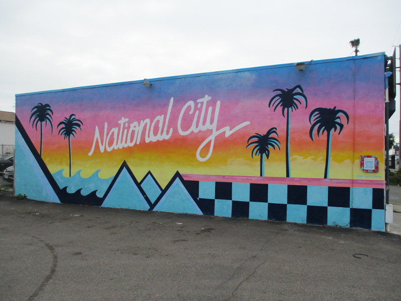 Two murals: National City and Be Kind. – Cool San Diego Sights!