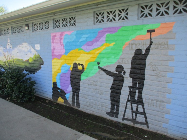 More positive murals by students in Escondido! – Cool San Diego Sights!