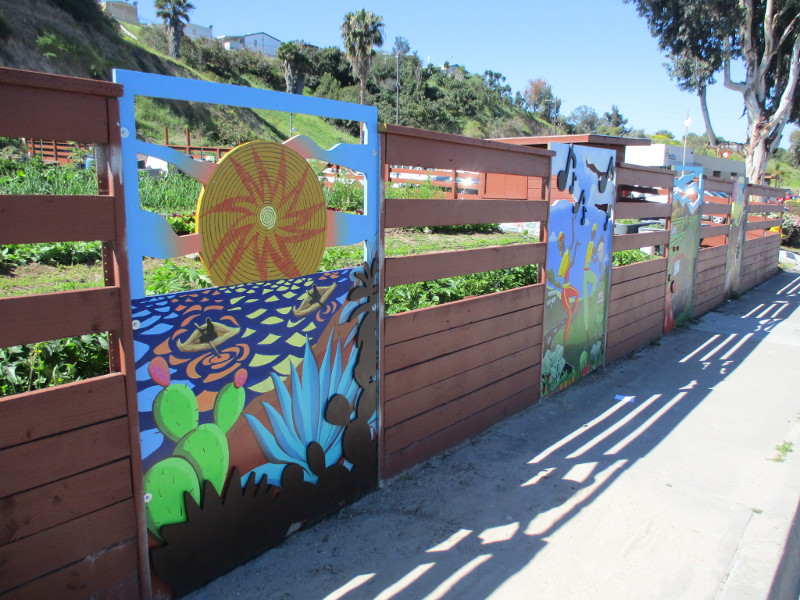 Murals outside Second Chance Youth Garden. – Cool San Diego Sights!