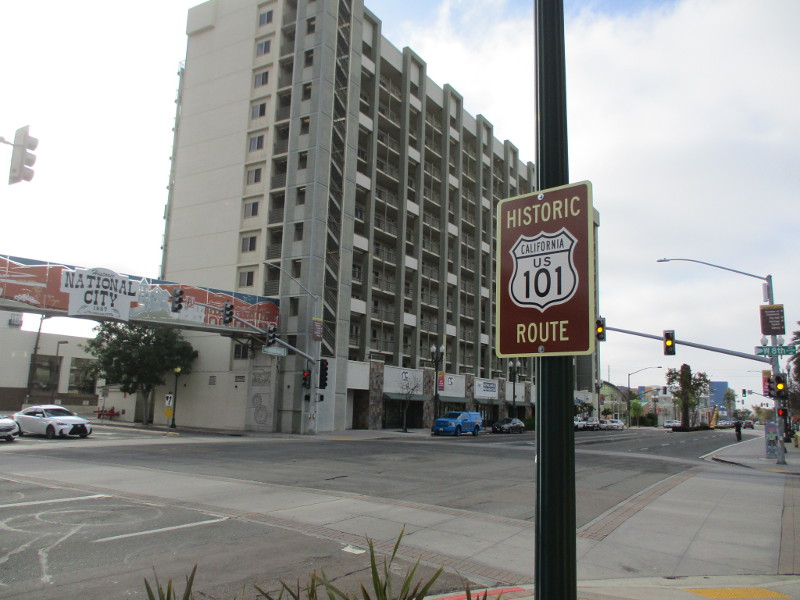 National City installs Historic U.S. Route 101 signs! – Cool San Diego ...