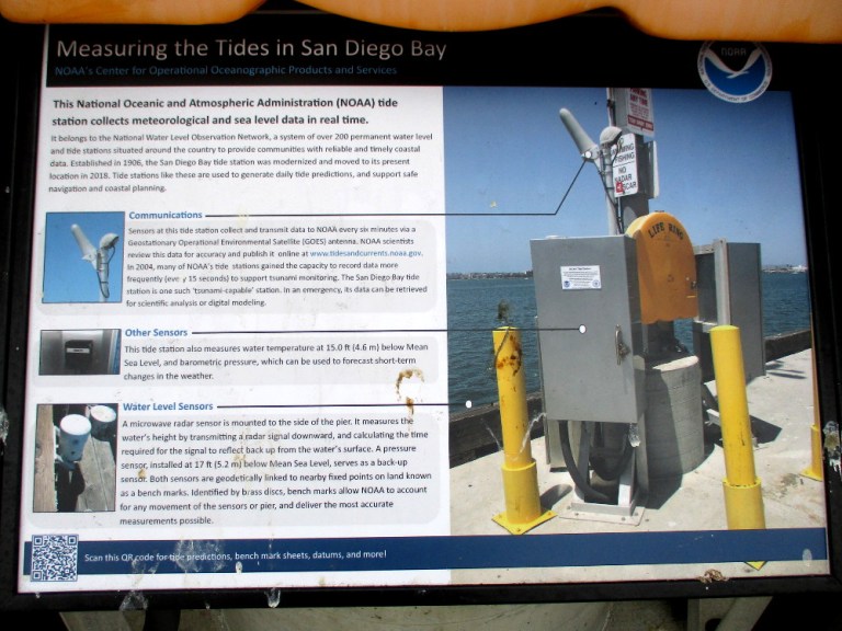 Measuring the tides in San Diego Bay. – Cool San Diego Sights!