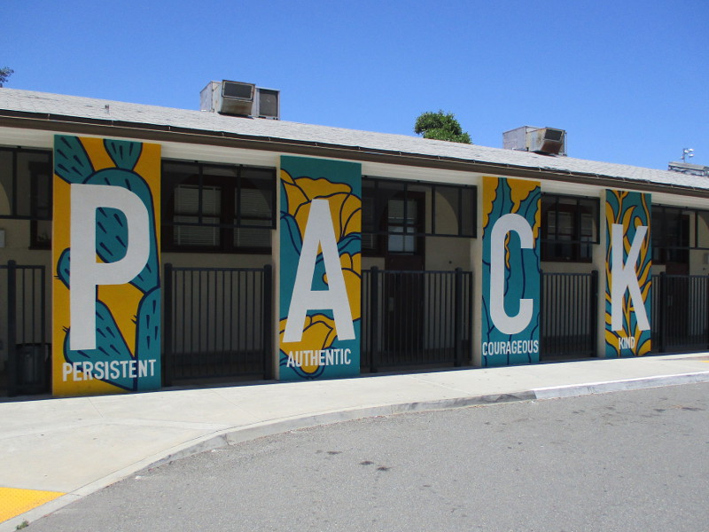 Murals at Lemon Grove Academy Middle School. – Cool San Diego Sights!
