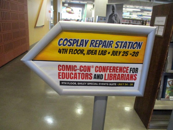 Inside the library’s Cosplay Repair Station! – Cool San Diego Sights!