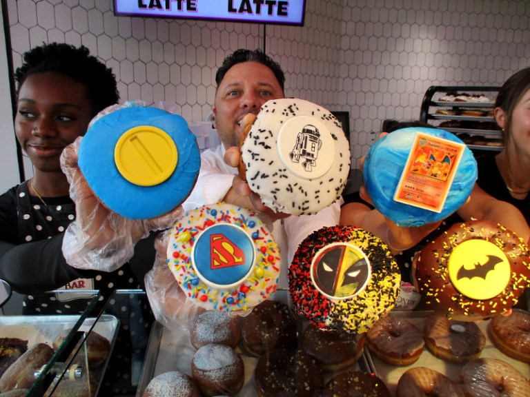 Superhero donuts for fans at Comic-Con 2024! – Cool San Diego Sights!