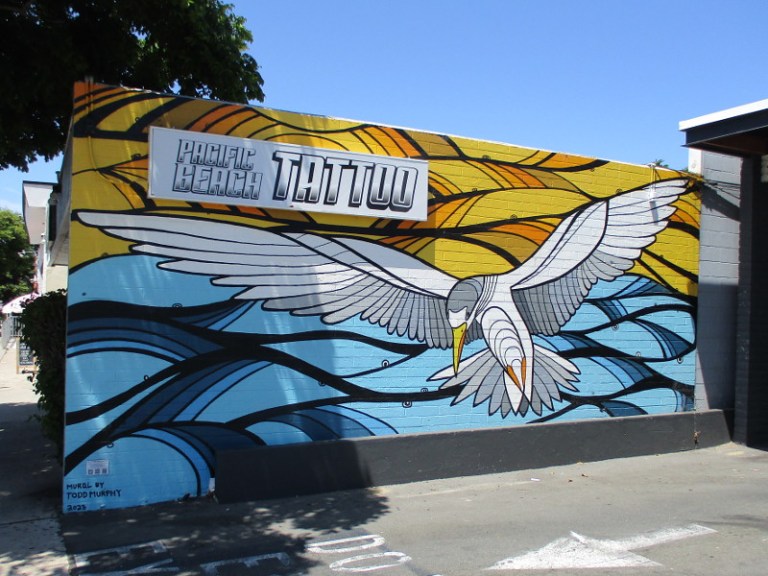 Three new murals on Garnet in Pacific Beach! – Cool San Diego Sights!