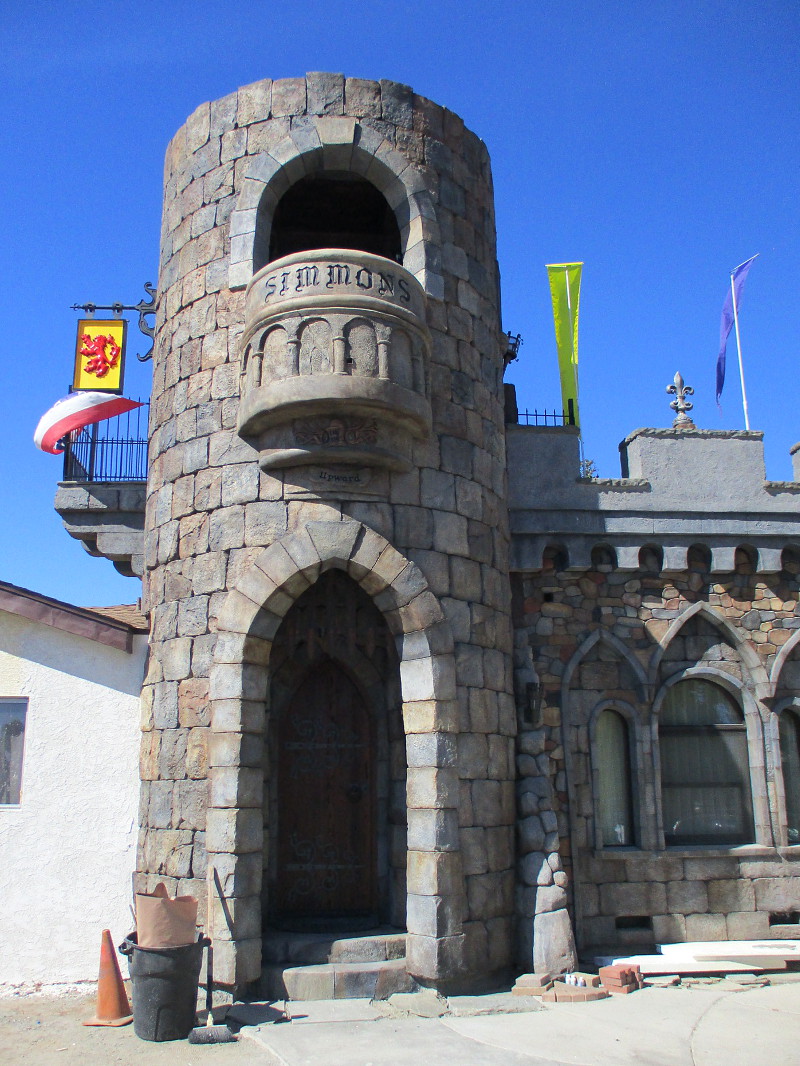 One home is a castle in Serra Mesa! – Cool San Diego Sights!