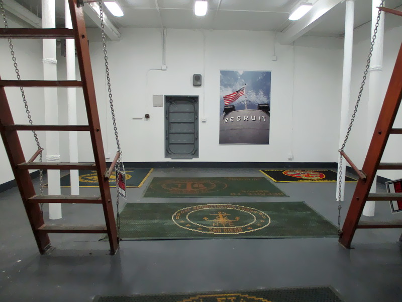 Inside the Navy’s landlocked USS Recruit training ship! – Cool San ...