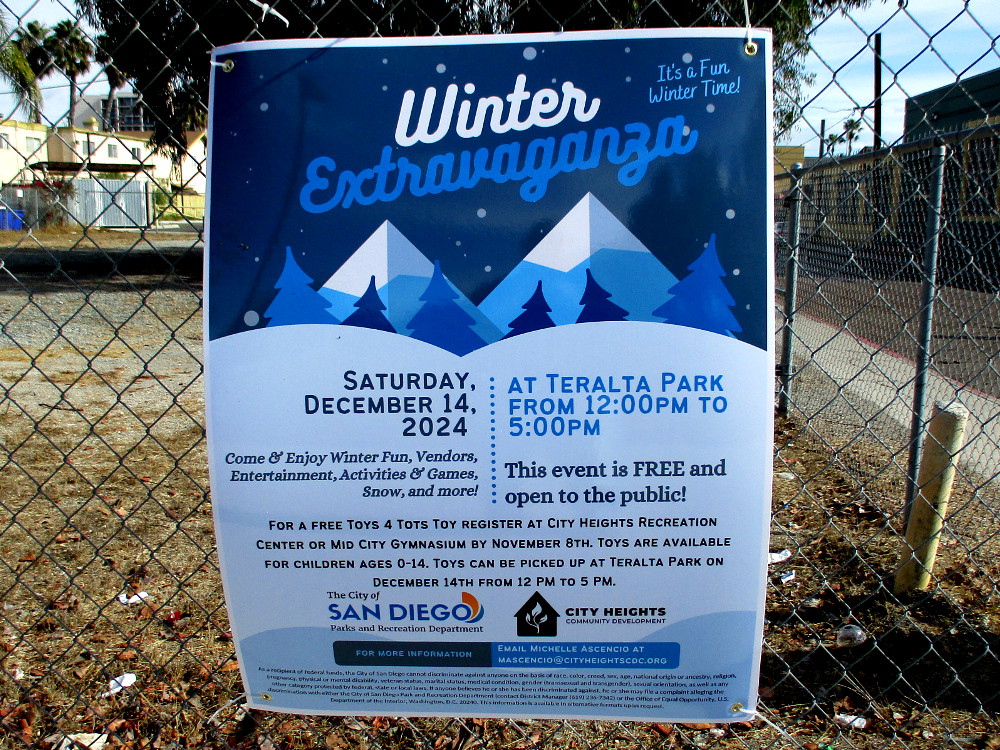 Winter Extravaganza coming to City Heights! – Cool San Diego Sights!