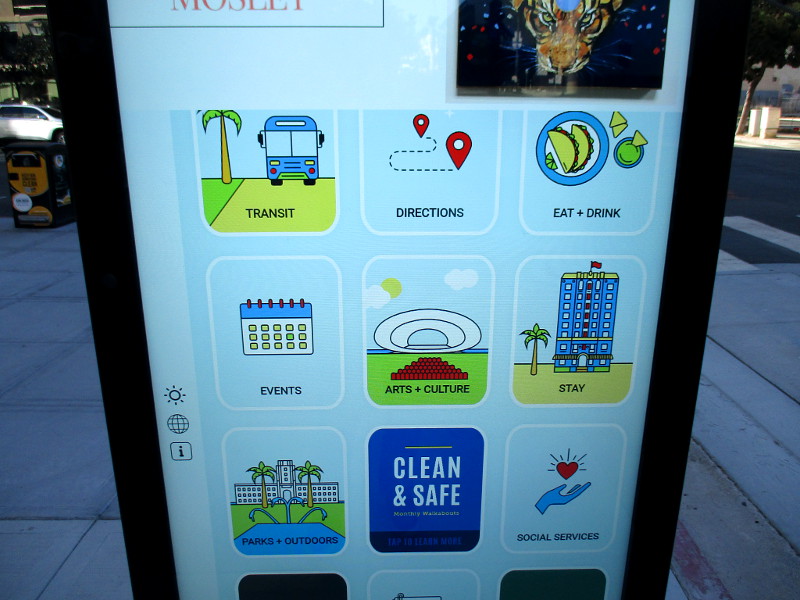 San Diego’s first Smart City touchscreen kiosk! – Cool San Diego Sights!