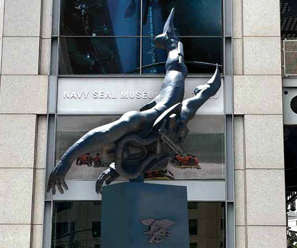 Frogman statue coming to Navy SEAL Museum San Diego! – Cool San Diego ...