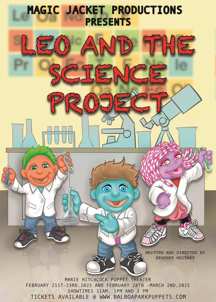 Leo and the Science Project puppet show! – Cool San Diego Sights!