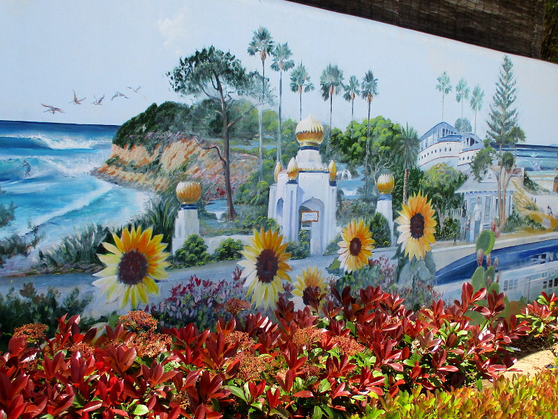 Beautiful mural at 7-Eleven celebrates Encinitas! – Cool San Diego Sights!