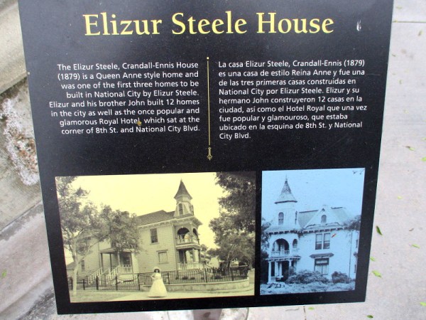 History of National City’s Elizur Steele House. – Cool San Diego Sights!