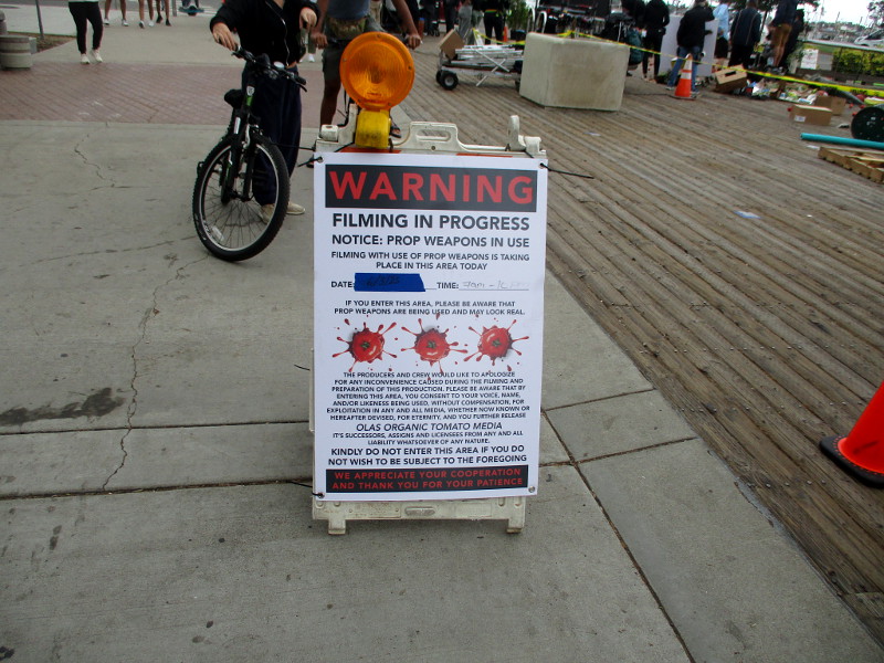 Attack of the Killer Tomatoes sequel films near USS Midway! – Cool San ...
