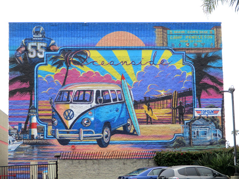 Very cool mural celebrates Oceanside! – Cool San Diego Sights!