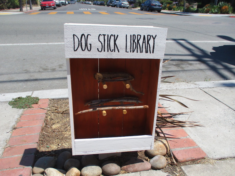 Dog Stick Library open in North Park! – Cool San Diego Sights!