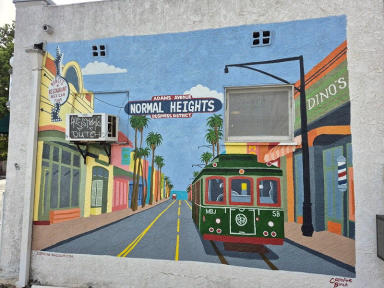 Two murals celebrate Normal Heights! – Cool San Diego Sights!