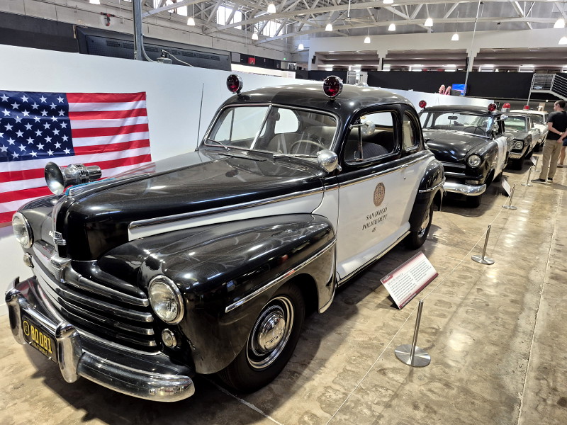Historical police cars at San Diego Automotive Museum! – Cool San Diego ...