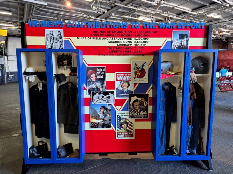 Nine million women honored on USS Midway. – Cool San Diego Sights!